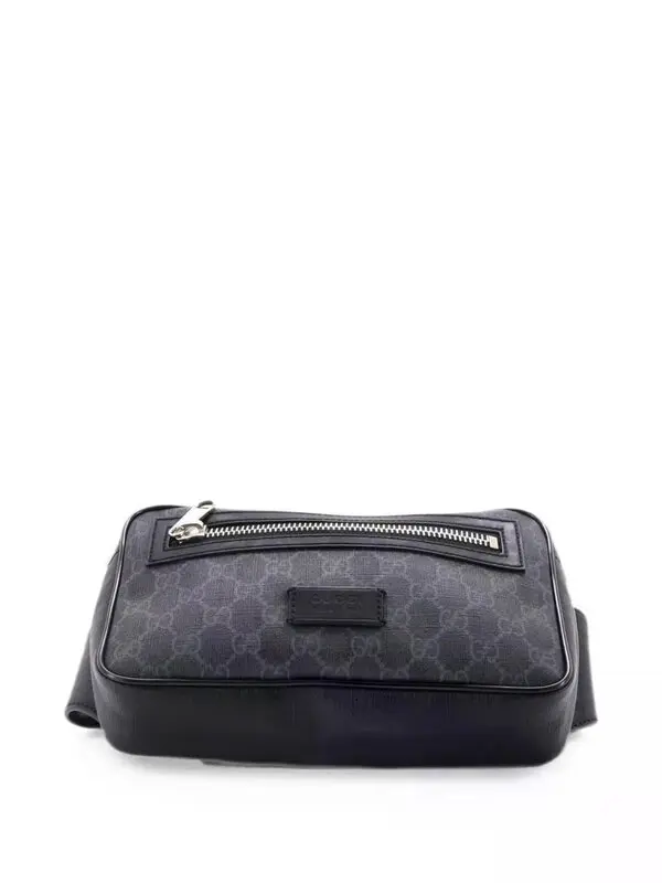 Gucci Soft Zip Gg Coated Canvas Small Belt Bag