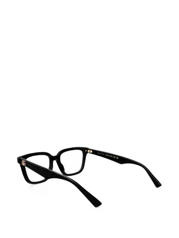 Gucci Logo-plaque Square-frame Glasses