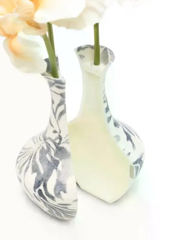 Cult Gaia Juno Floral-print Vase