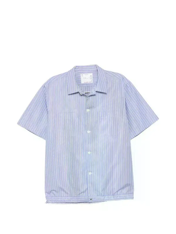 Sacai Striped Shirt - Blue