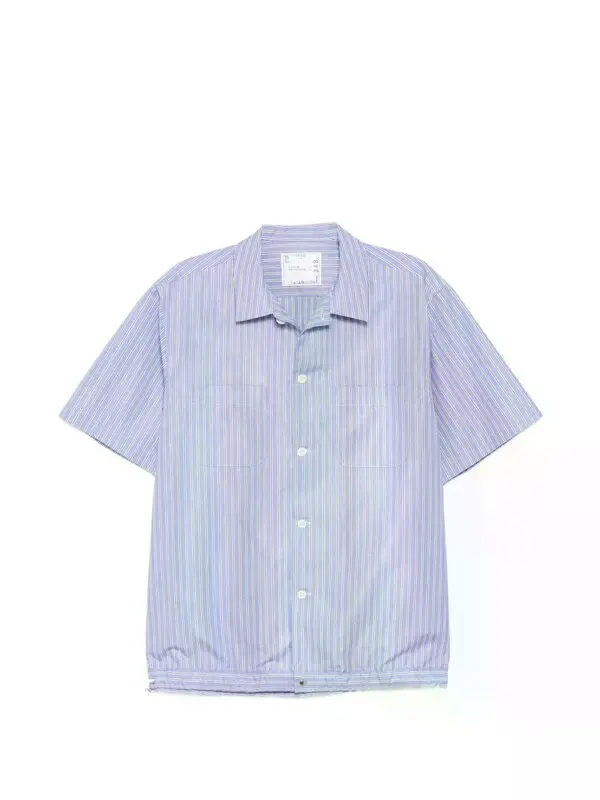 Sacai Striped Shirt - Blue
