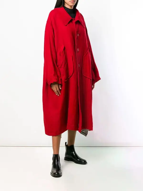 Y’s Wool Single Breasted Coat