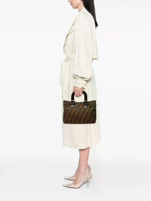 Fendi Zucca Canvas Tote Bag