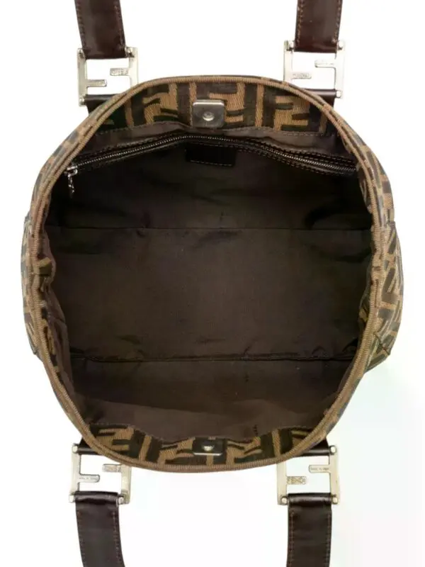Fendi Zucca Canvas Tote Bag