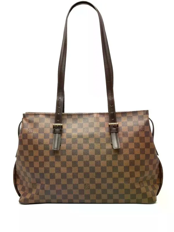 LOUIS VUITTON Damier Ebene Chelsea Shoulder Bag