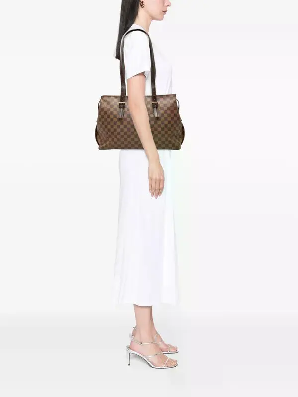 LOUIS VUITTON Damier Ebene Chelsea Shoulder Bag