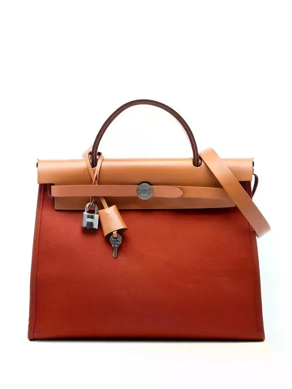 Hermès 2017 Toile Herbag Zip 31 Satchel