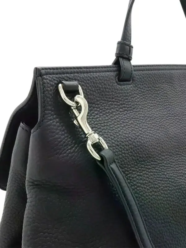 Gucci Calfskin Bamboo Daily Satchel - Black