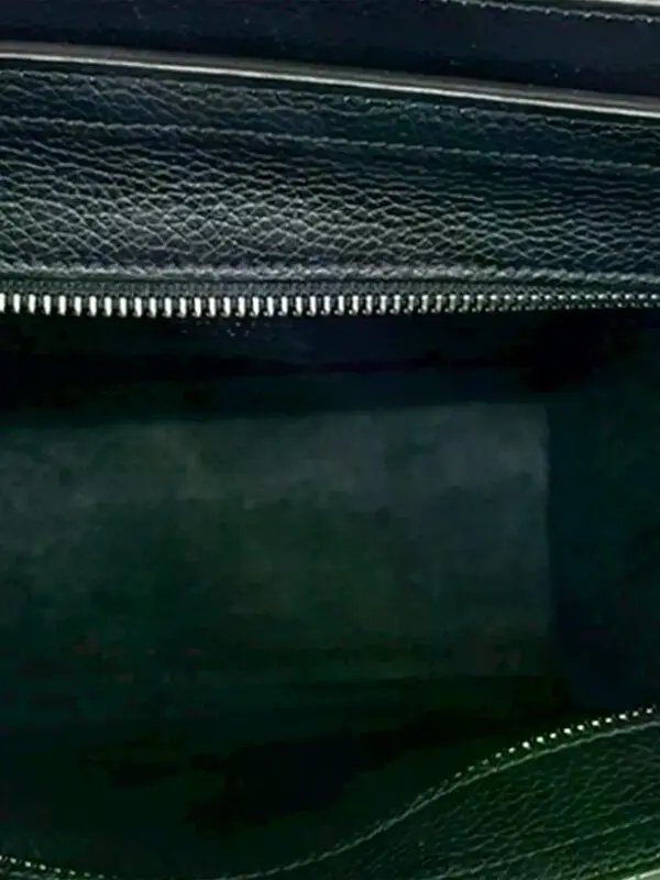 Celine Leather Luggage Tote Satchel