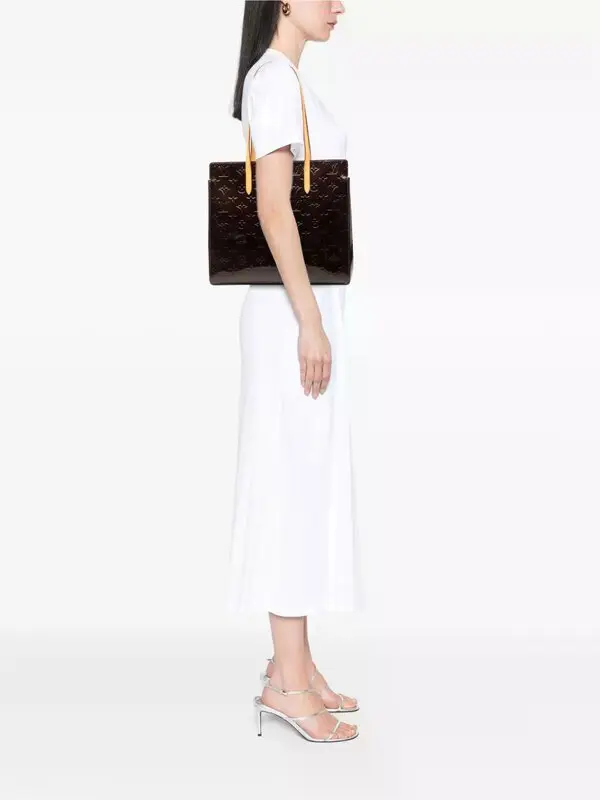 LOUIS VUITTON Monogram Vernis Catalina Tote Bag - Purple