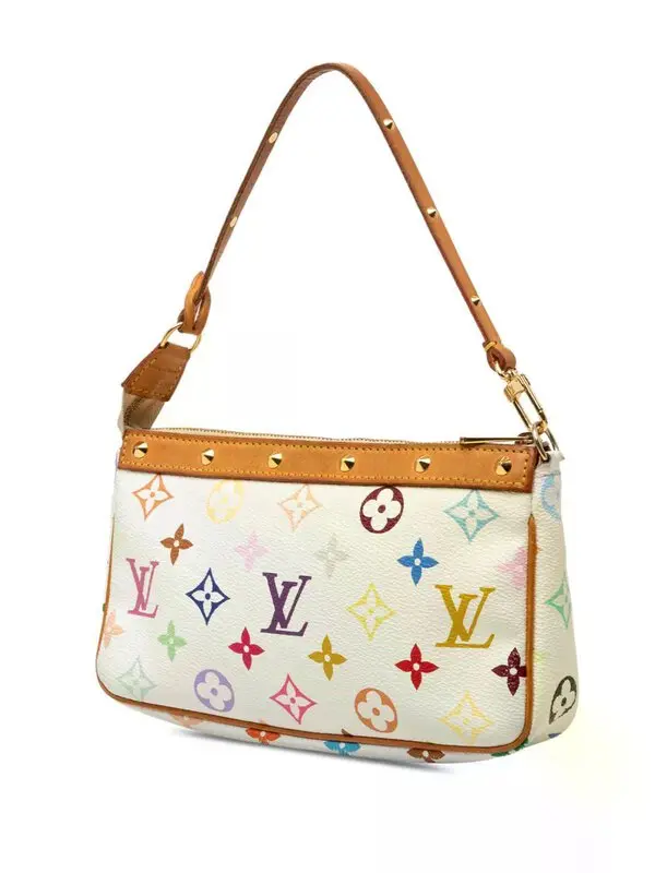 LOUIS VUITTON 2004 Monogram Multicolore Pochette Accessoires Shoulder Bag