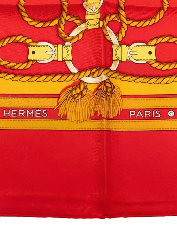 Hermès 2000-2026 Cordelieres Silk Scarf Scarves