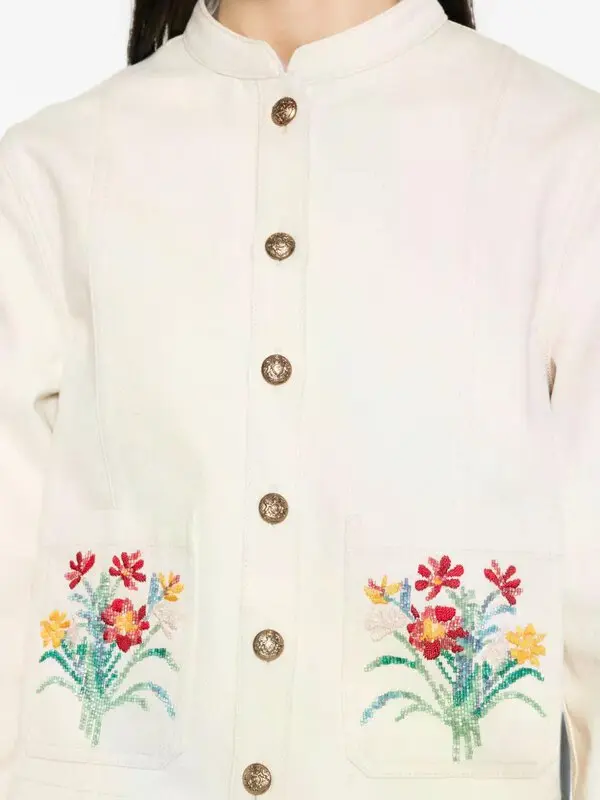 Valentino Garavani Floral-embroidered Jacket