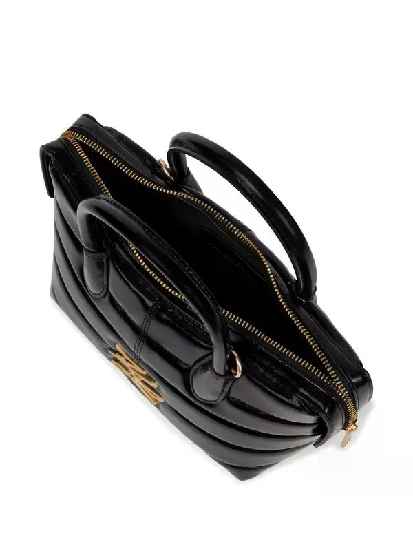 Karl Lagerfeld Quilted Top Handle Bag With K/autograph Logo