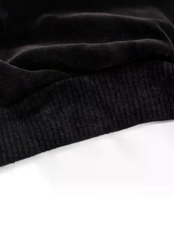 Saint Laurent 2000s Velour-texture Hoodie