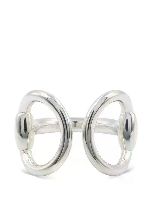 Hermès Sterling Nojika Ring - Silver