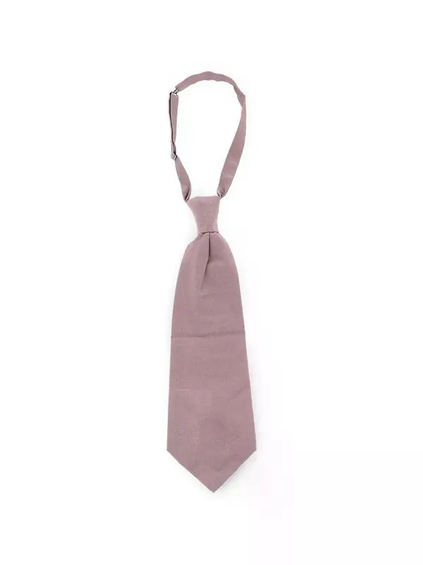 Corneliani Silk Ascot Tie - Purple