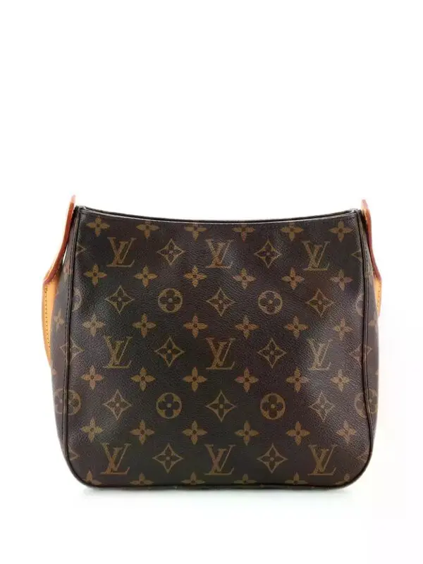 LOUIS VUITTON Looping Handbag Monogram Canvas Mm Satchel