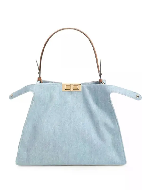 Fendi Medium Way Light Denim Bag