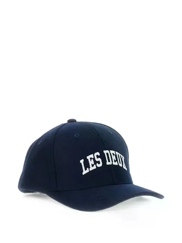 LES DEUX Embroidered Logo Baseball Cap