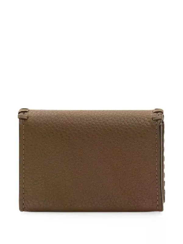 Michael Kors Whipstitch-trim Leather Card Case