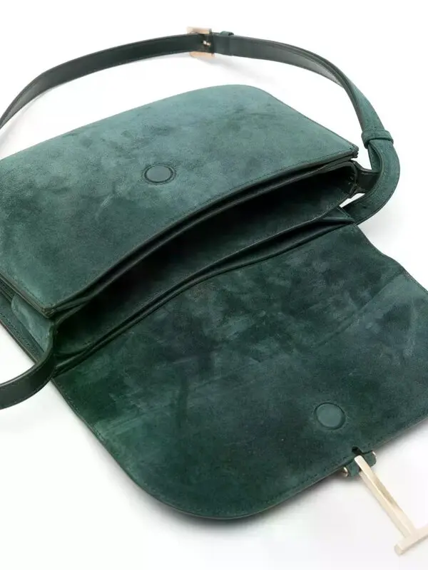 TOM FORD T Twist Suede Cross Body Bag