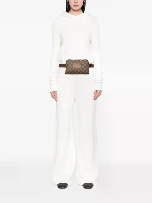 LOUIS VUITTON Damier Ebene Brooklyn Bum Bag Belt Bag