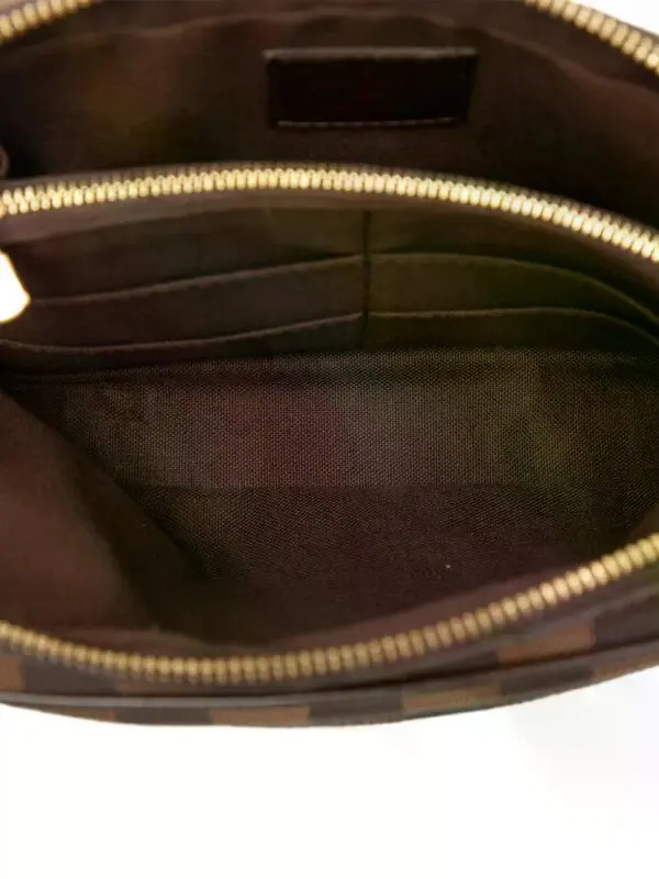 LOUIS VUITTON Damier Ebene Brooklyn Bum Bag Belt Bag