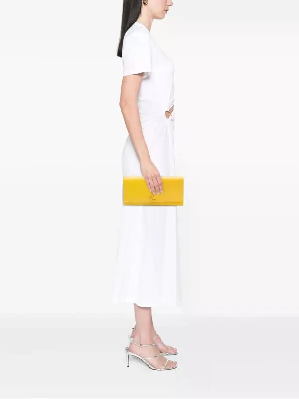 Saint Laurent 2013 Smooth Leather Cassandre Clutch Bag