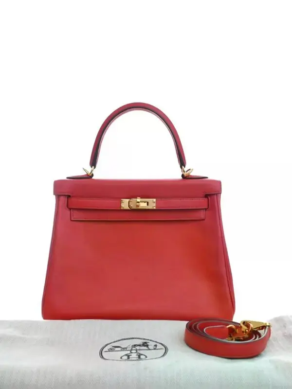 Hermès 2020 Swift Kelly Ii Retourne 25 Satchel - Red