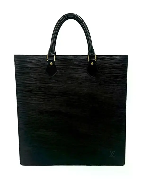 LOUIS VUITTON 2019 Epi Sac Plat Tote Bag - Black