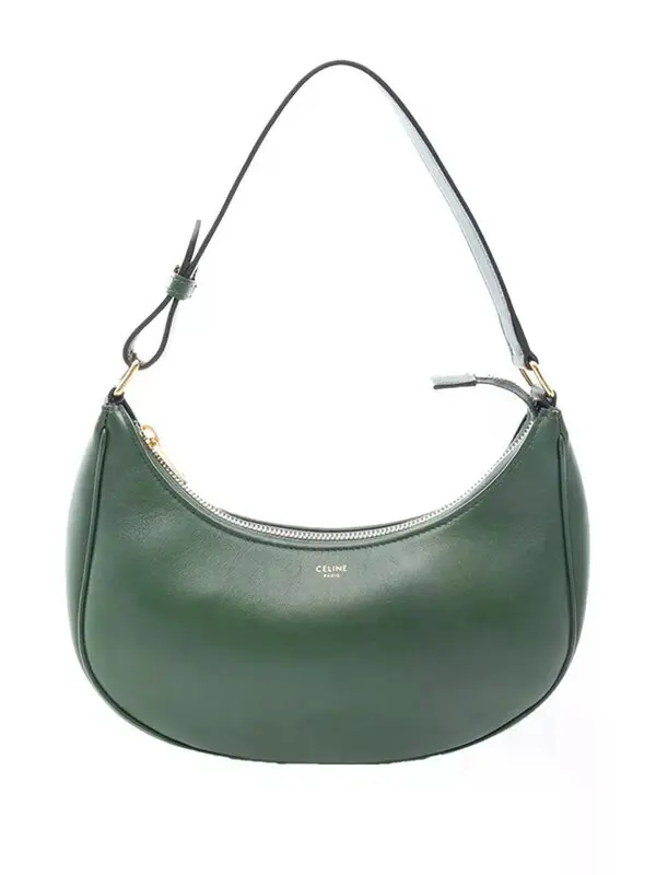 Celine 2010-2026 Leather Ava Shoulder Bag - Green