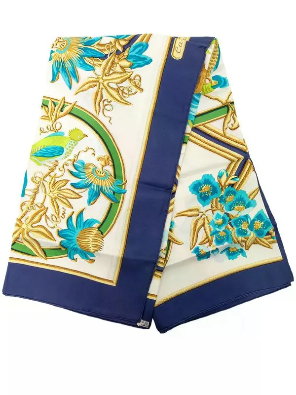 Hermès 2000-2026 Caraibes Silk Scarf 90 Scarves