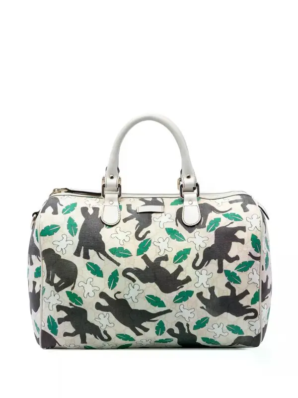Gucci Limited Edition Medium Gg Supreme Boston Bag - Neutrals