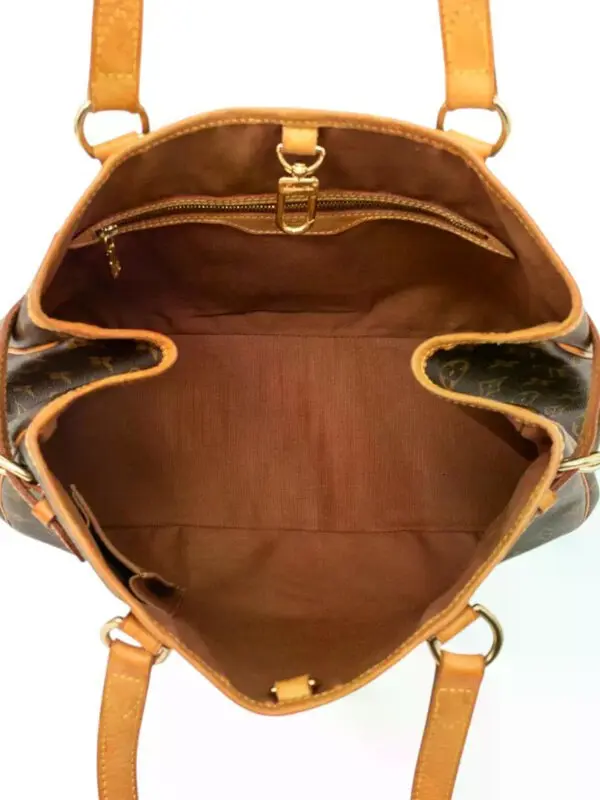 LOUIS VUITTON 2007 Monogram Batignolles Horizontal Tote Bag - Brown