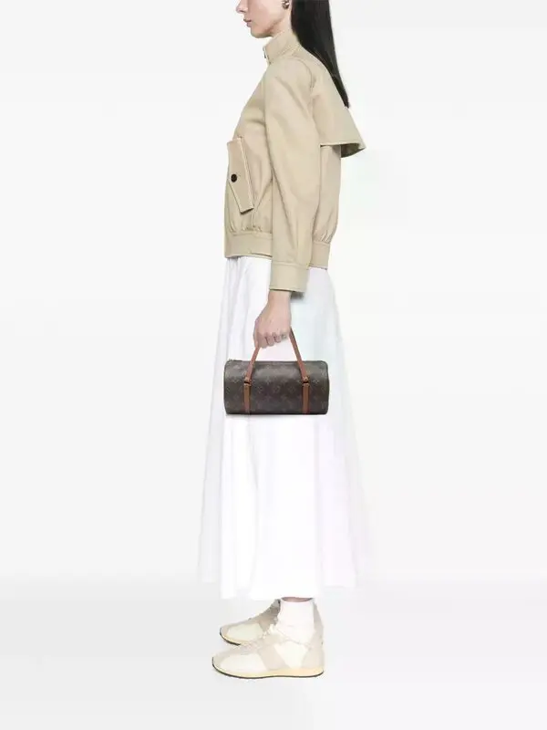 LOUIS VUITTON 1995 Monogram Papillon 26 Handbag - Brown