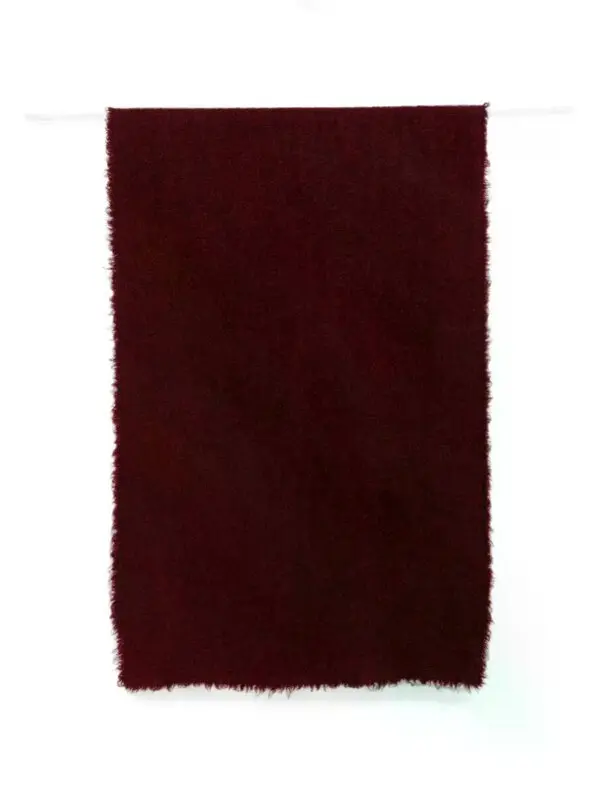 Faliero Sarti Alexia Frayed Scarf - Red