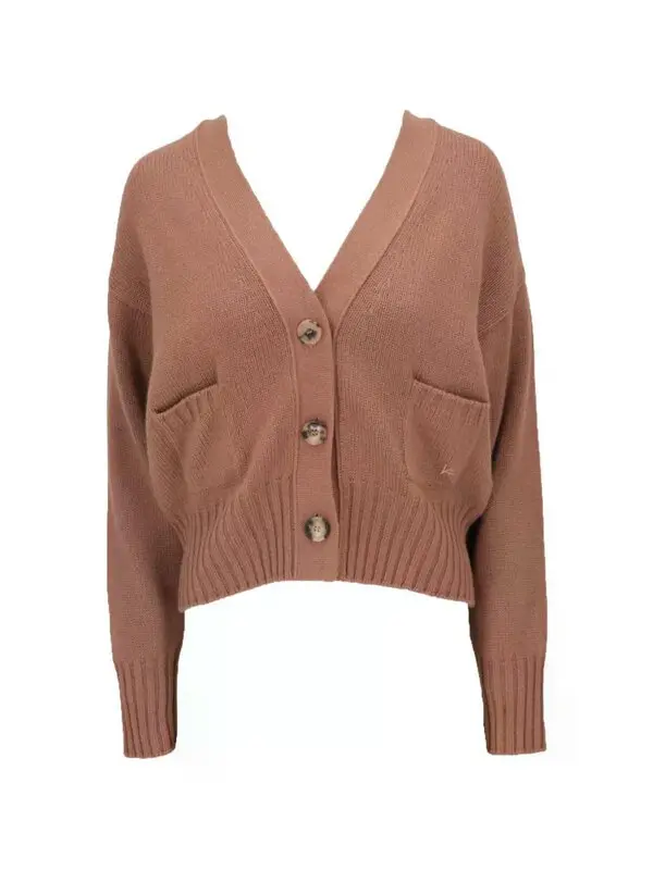 Isaia Button-up Patch-pocket Cardigan