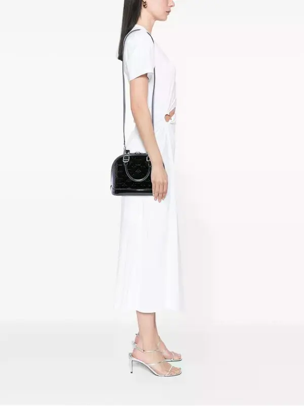 LOUIS VUITTON 2014 Monogram Vernis Alma Bb Satchel