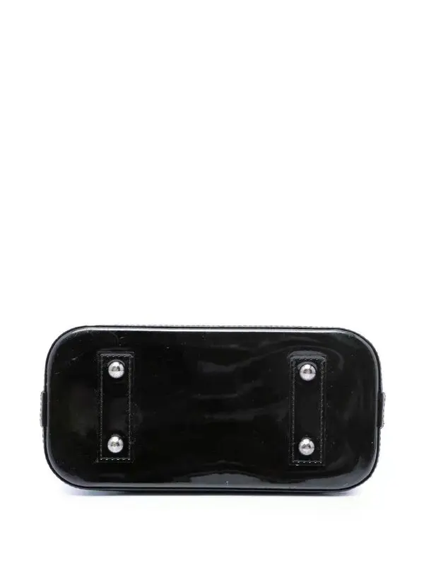 LOUIS VUITTON 2014 Monogram Vernis Alma Bb Satchel
