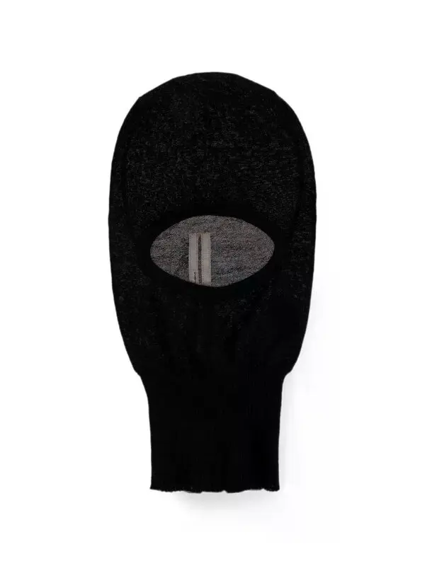 Rick Owens Fine-knit Cashmere Balaclava - Black