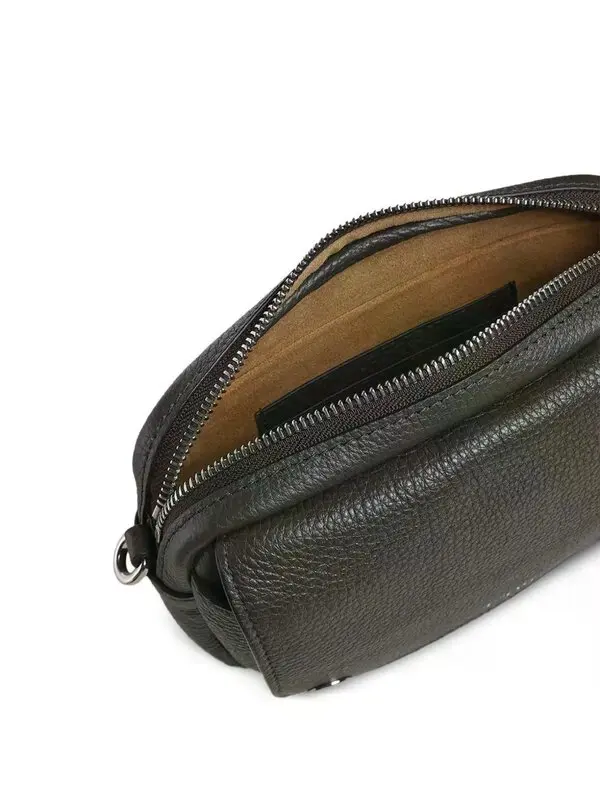 Loewe Logo-print Pebbled Messenger Bag