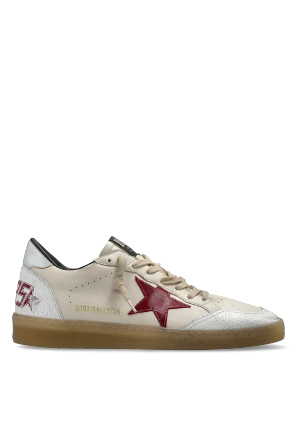 GOLDEN GOOSE Ball Star' Sports Shoes - Cream