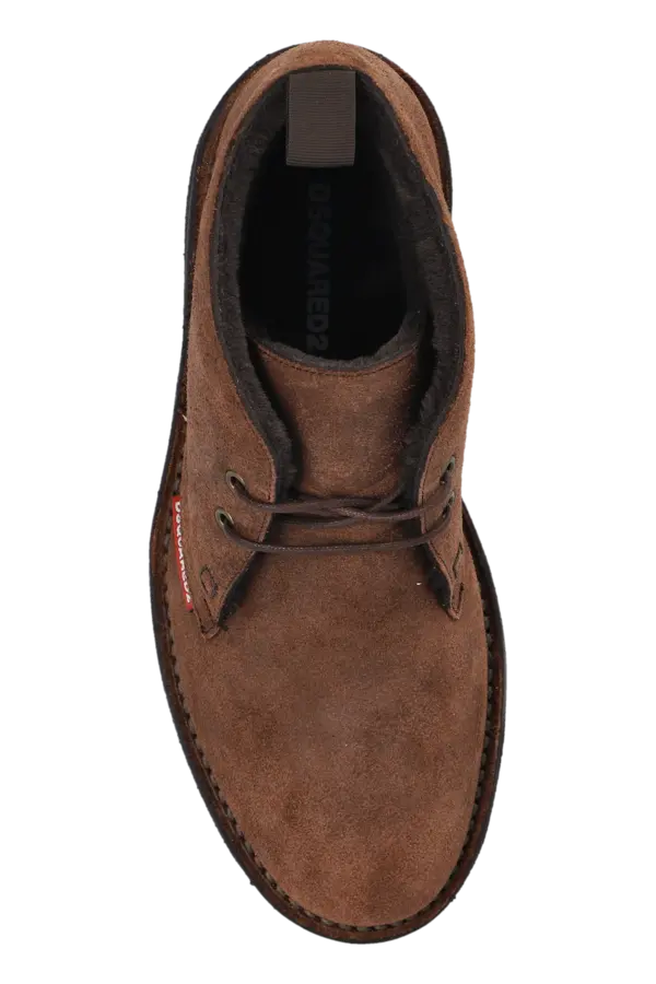 Dsquared2 Suede Ankle Boots