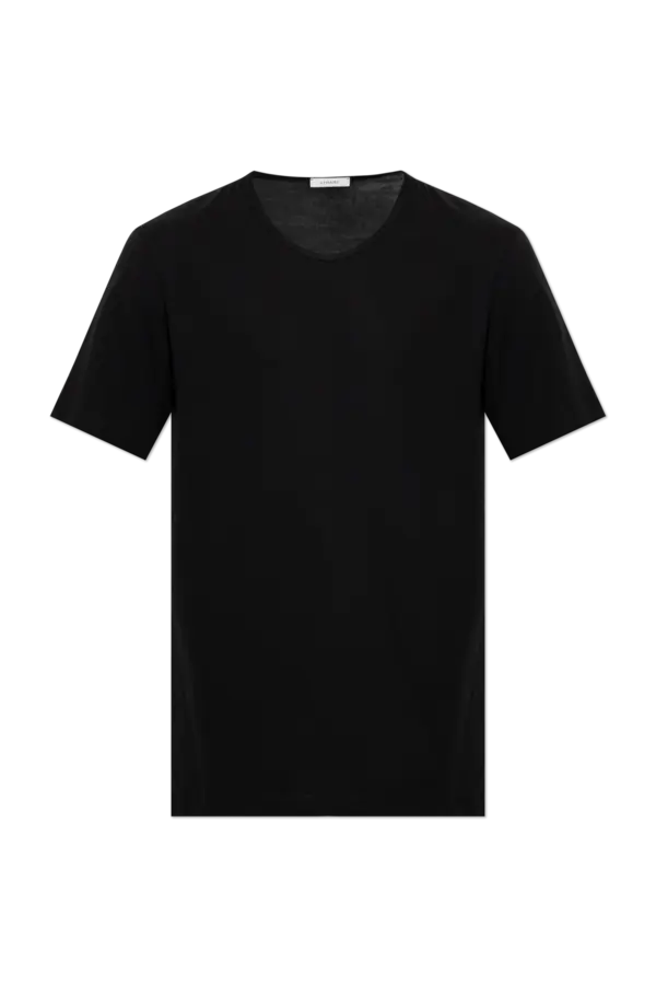 LEMAIRE Crew Neck T-shirt - Black