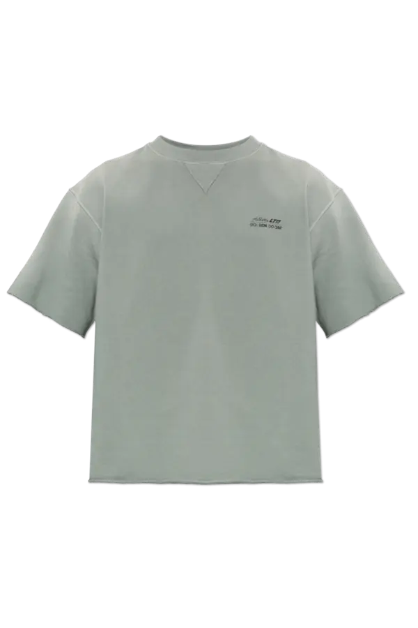 GOLDEN GOOSE T-shirt With Logo - Green
