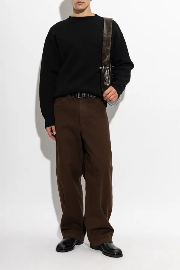 LEMAIRE Wool Sweater With A Crew Neckline