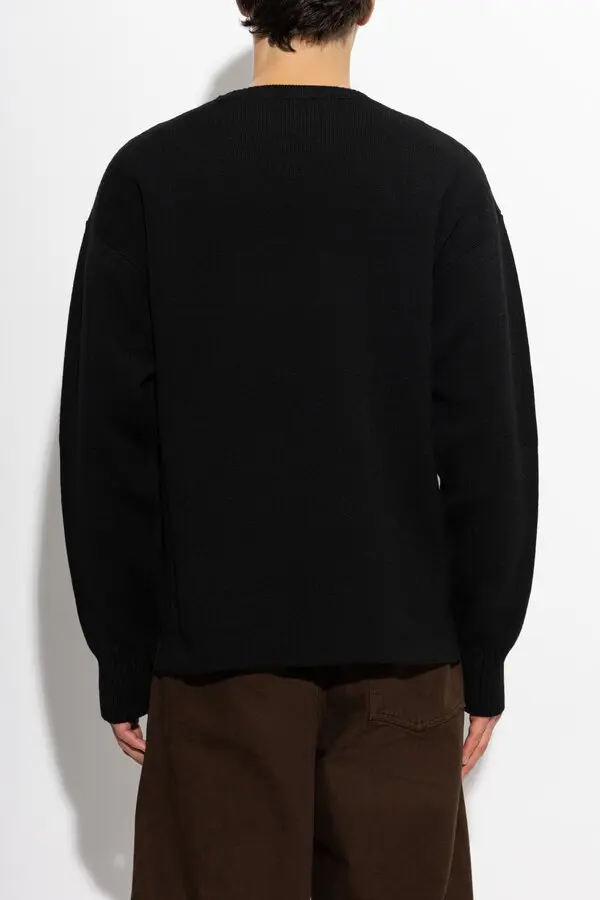 LEMAIRE Wool Sweater With A Crew Neckline