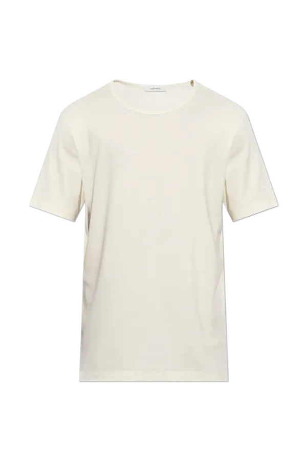 LEMAIRE Crew Neck T-shirt - Cream