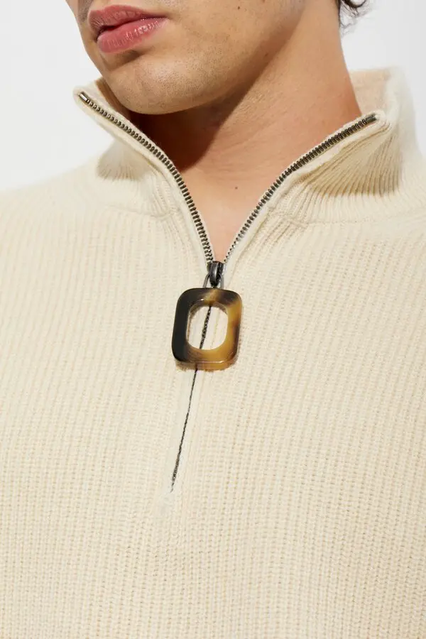 JW Anderson Sweater With A Stand-up Collar